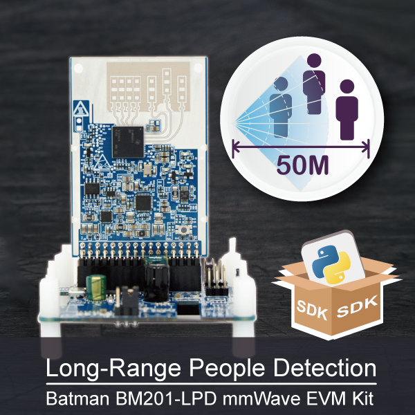mmWave: Long-Range People Detection EVM Kit - TECHDesign Hardware Solution