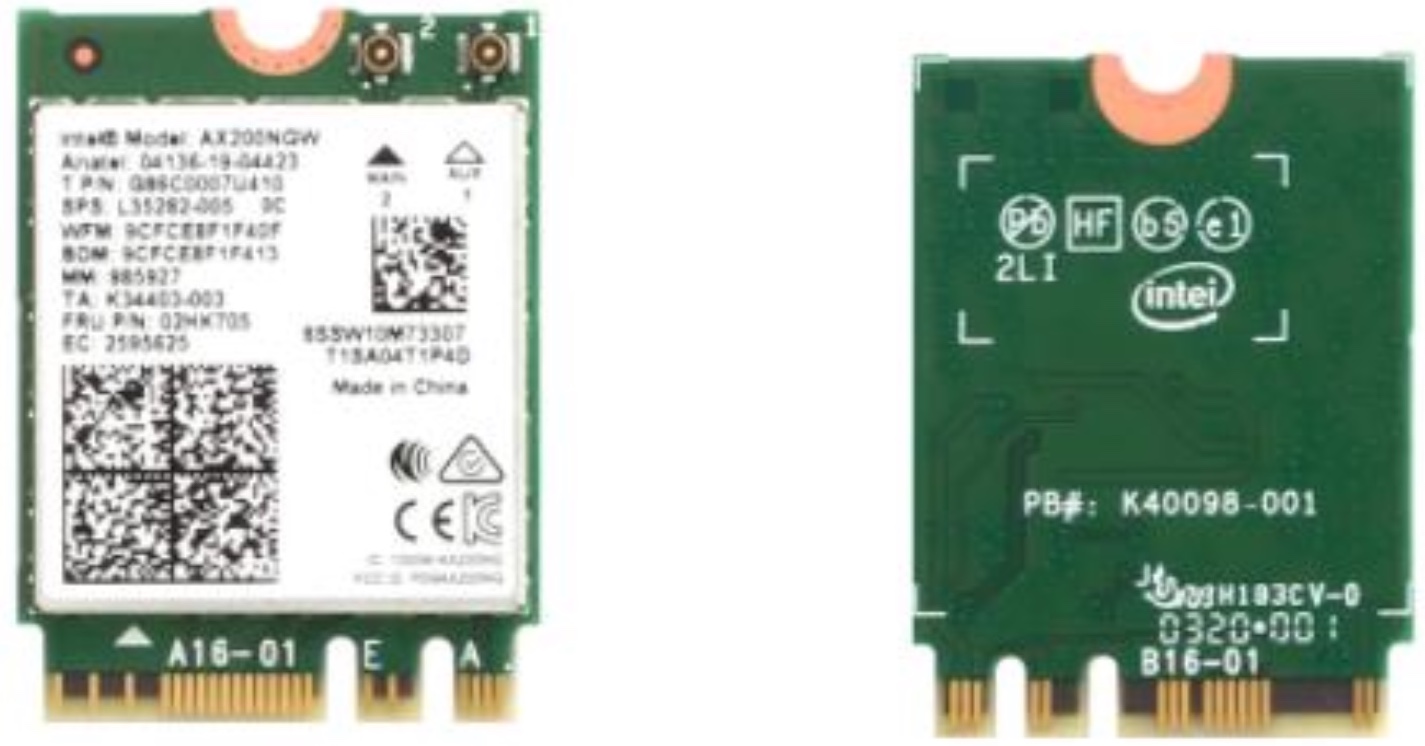 Intel Wi Fi 6 AX200 Module TECHDesign Hardware Solution Intel Wi Fi 6 AX200 Module TECHDesign Hardware Solution
