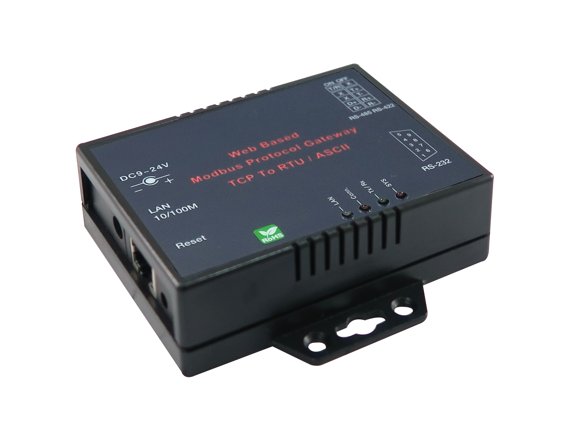 TCP to RTU/ASCII Modbus Gateway - TECHDesign Hardware Solution