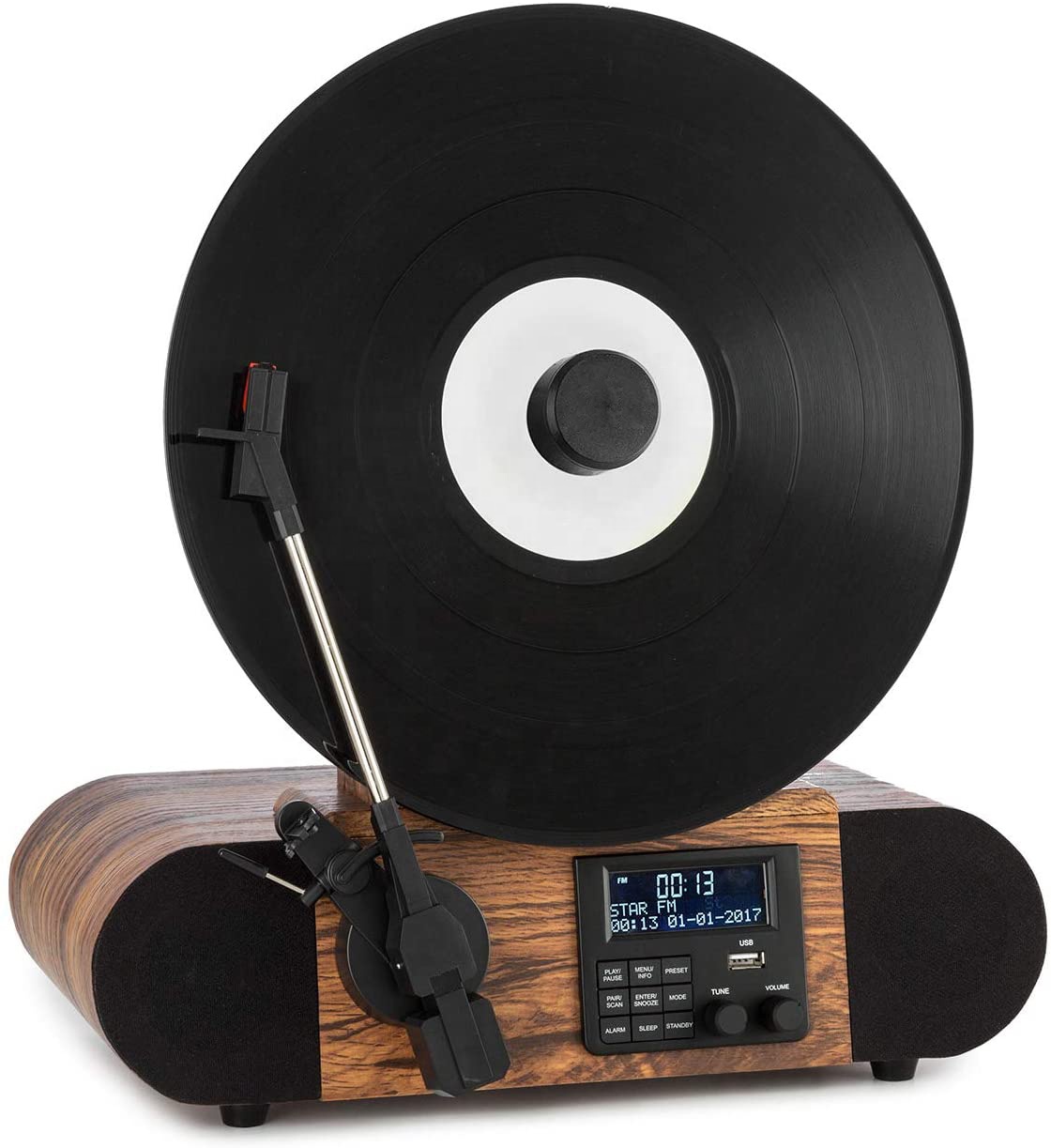 Vertical Turntable Radio Player–DAB/FM with Bluetooth - TECHDesign ...