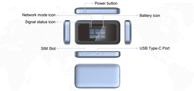 5G Mobile WiFi Pocket Router - TECHDesign Hardware Solution
