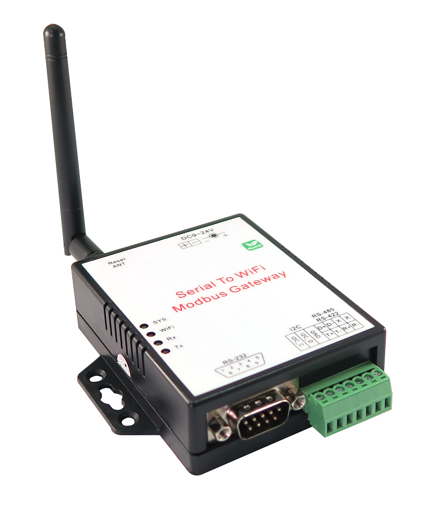 1-Port Serial to WiFi Modbus Gateway - TECHDesign Hardware Solution