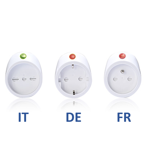 Plug-in Power Monitor and Switch-EU with 2 light colors - TECHDesign ...